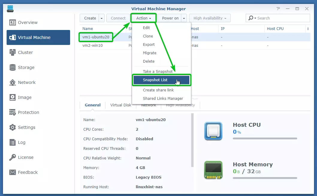 Conas Fíorúlú a Shocrú ar Synology NAS? 2871_138