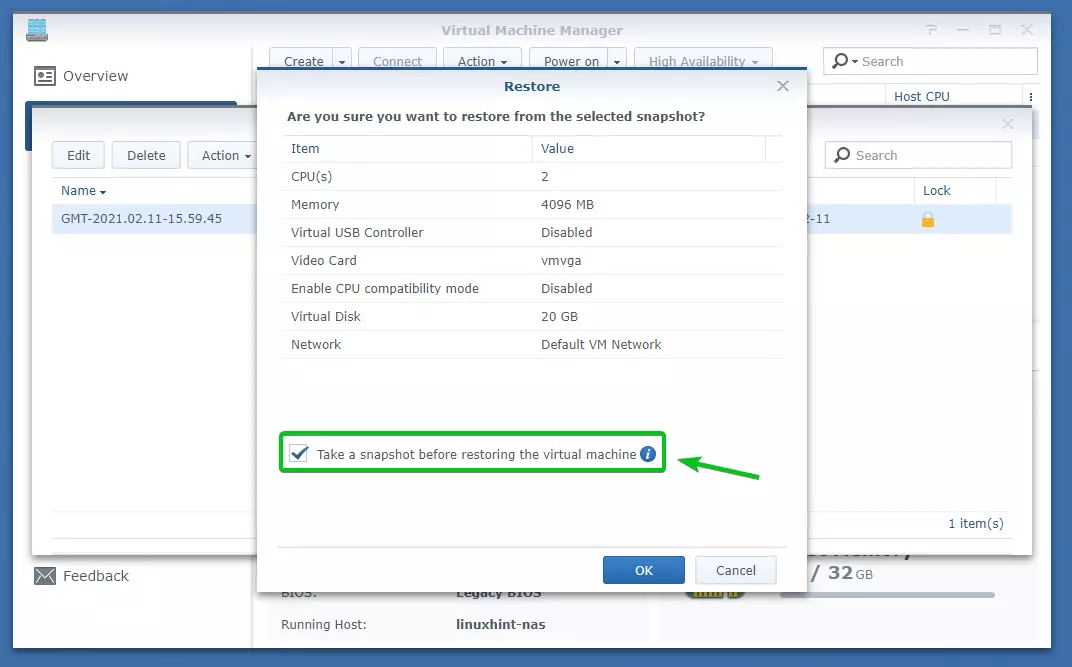 Nola konfiguratu birtualizazioa Synology NAS-en? 2871_149