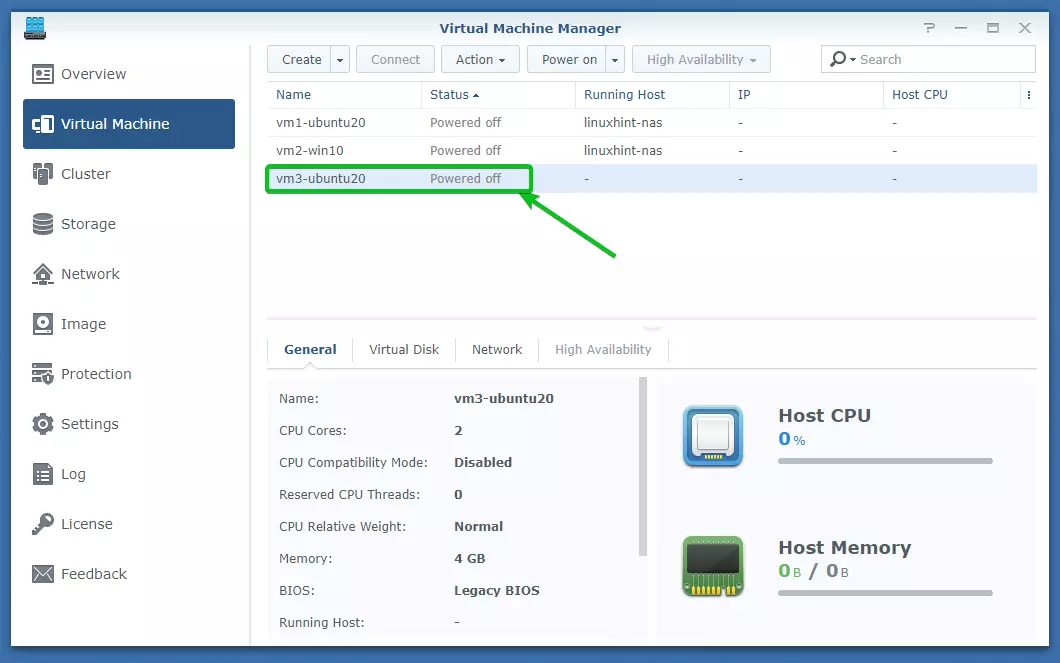 Nigute washyiraho Virtualisation kuri Synology NAS? 2871_174