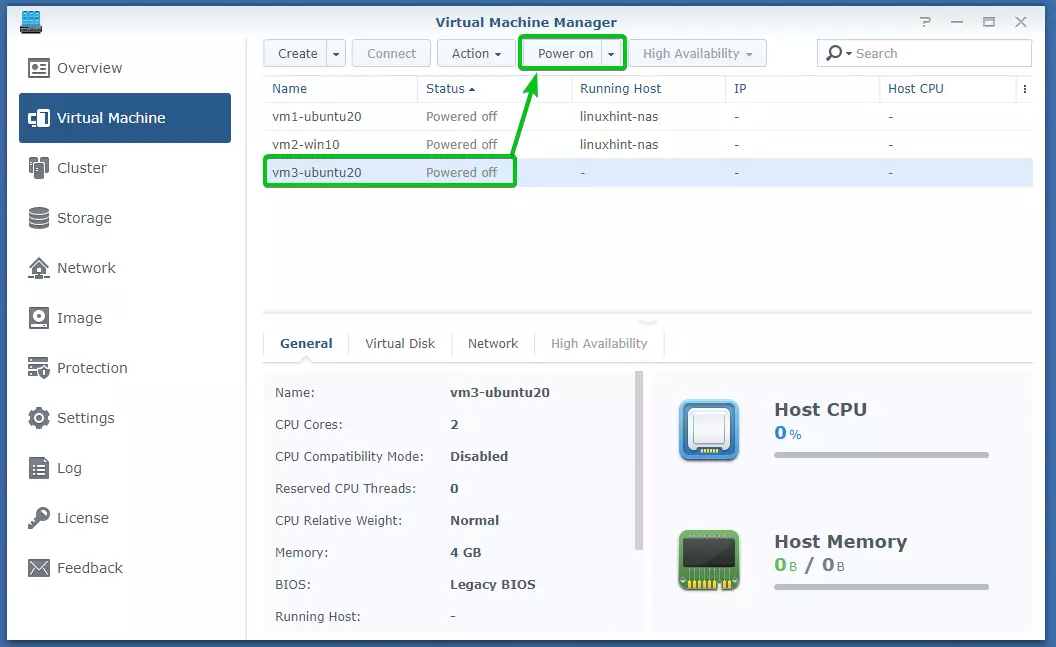 Nigute washyiraho Virtualisation kuri Synology NAS? 2871_175