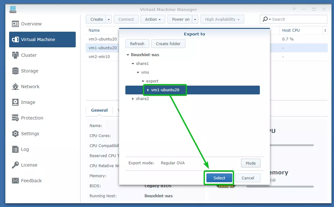 Jinsi ya kusanidi Virtualization kwenye Synology NAS? 2871_185