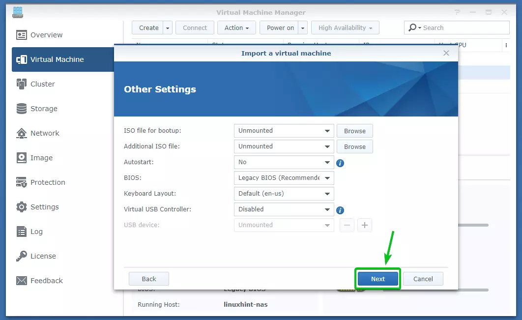 Nola konfiguratu birtualizazioa Synology NAS-en? 2871_198