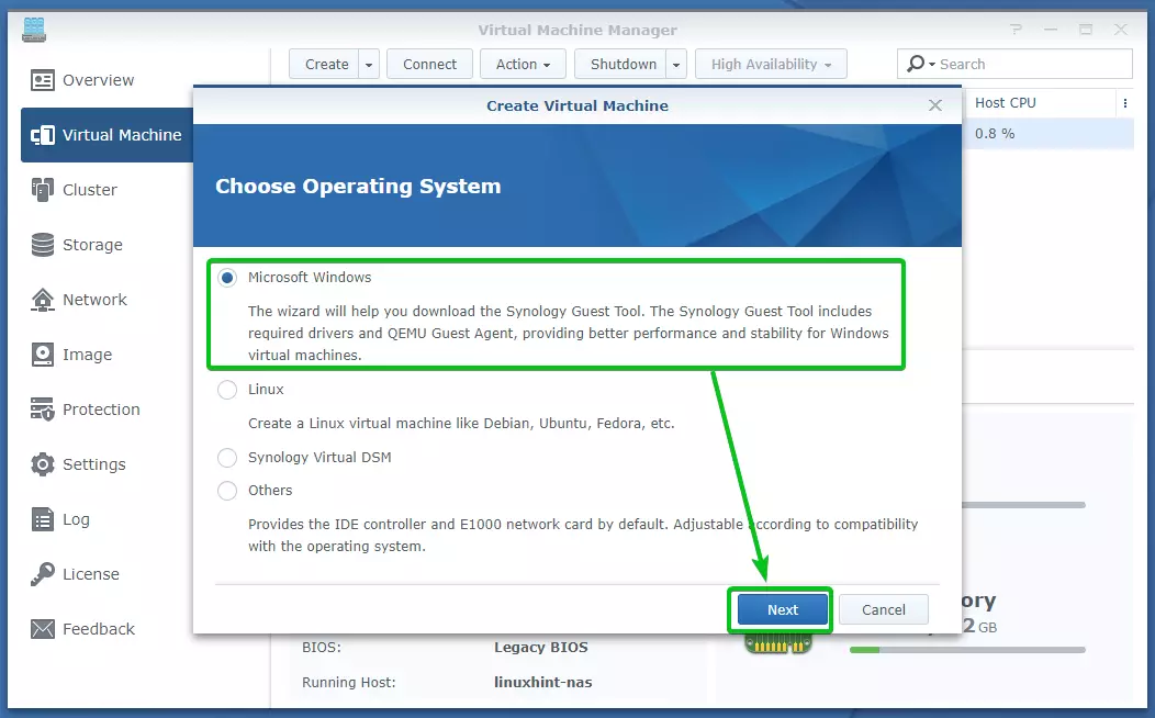 ¿Cómo configurar la virtualización en Synology NAS? 2871_75