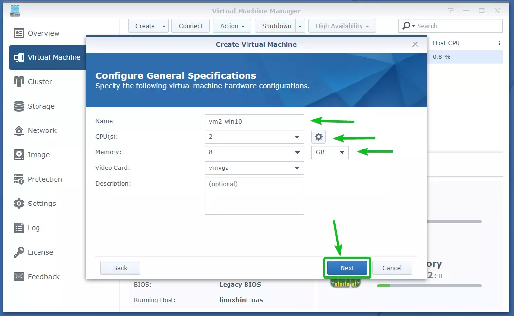 Nigute washyiraho Virtualisation kuri Synology NAS? 2871_77