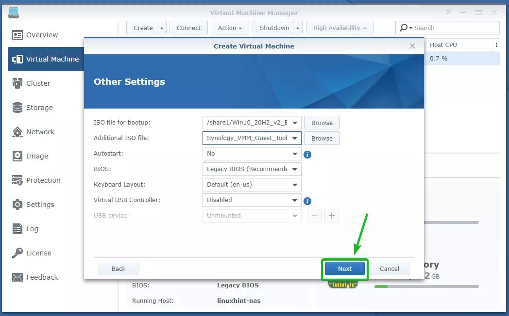 Nigute washyiraho Virtualisation kuri Synology NAS? 2871_84