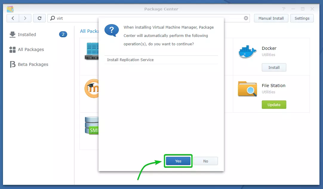 په Synology NAS کې مجازی کول څنګه تنظیم کړئ؟ 2871_9