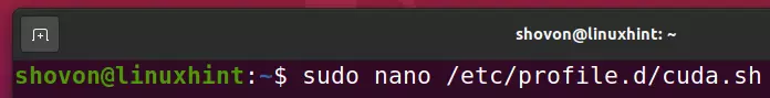 Ubuntu 20.04 LTS-də CUDA-nı necə quraşdırmaq olar 2872_37