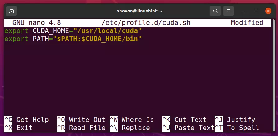 Ubuntu 20.04 LTS මත CUDA ස්ථාපනය කරන්නේ කෙසේද? 2872_38