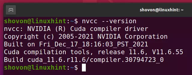 Ubuntu 20.04 LTS මත CUDA ස්ථාපනය කරන්නේ කෙසේද? 2872_40