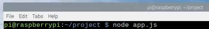 Ikani Node.js pa Raspberry Pi 4 2873_18