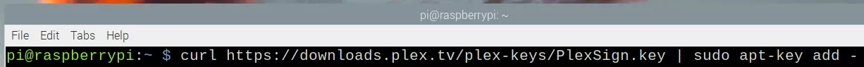 Raspberry Pi 4 پر Plex انسٹال کریں۔ 2874_1