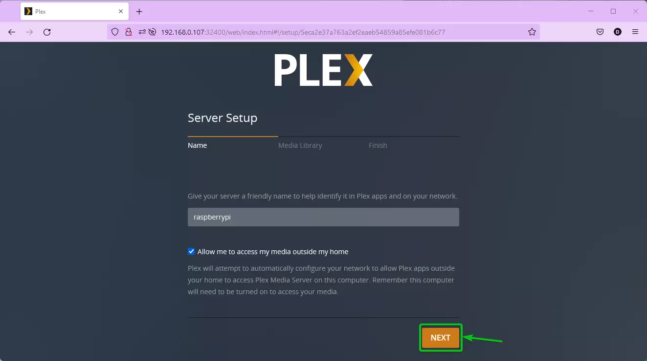 Installeer Plex op Raspberry Pi 4 2874_21