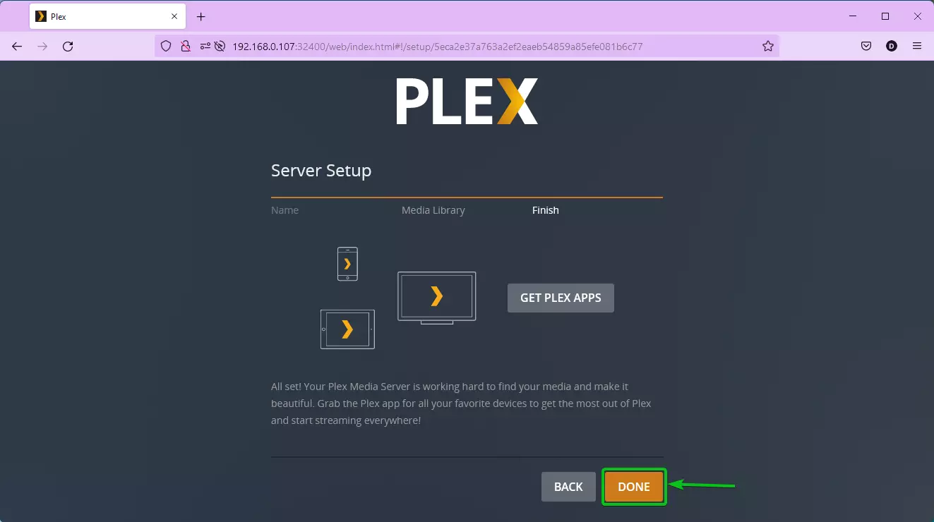 Installa Plex fuq Raspberry Pi 4 2874_23