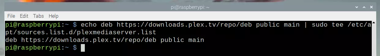 დააინსტალირეთ Plex Raspberry Pi 4-ზე 2874_7