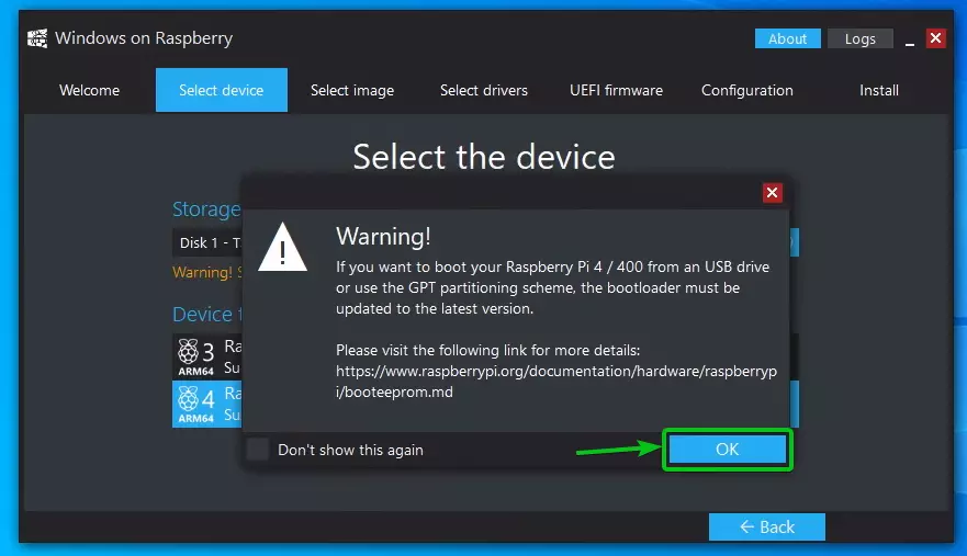 Raspberry Pi 4-тә Windows 10 урнаштырыгыз 2875_29