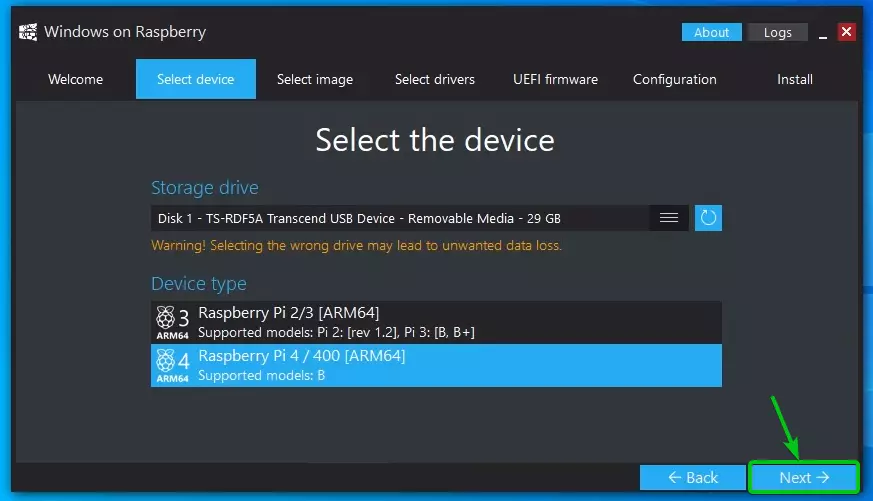 Ynstallearje Windows 10 op Raspberry Pi 4 2875_30
