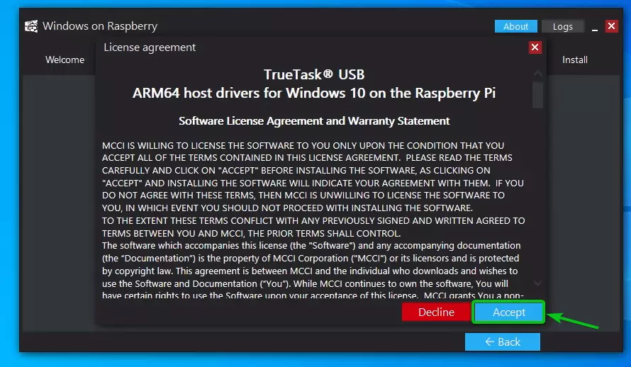 Ynstallearje Windows 10 op Raspberry Pi 4 2875_35