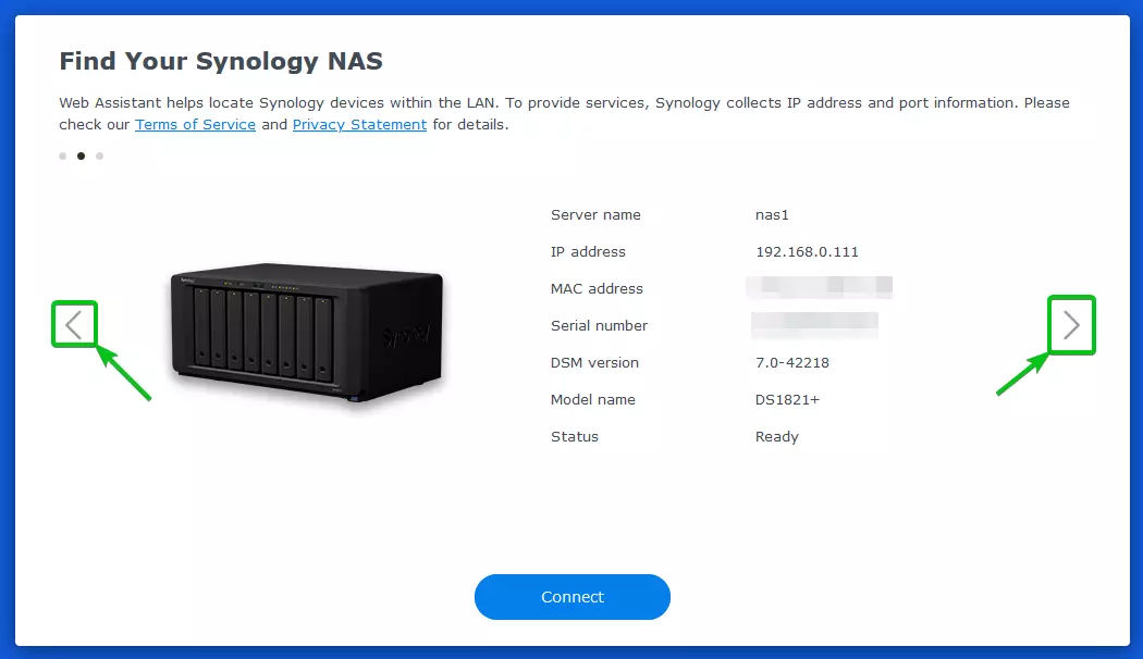 Wéi fannen ech meng Synology NAS op mengem Netzwierk? 2877_2