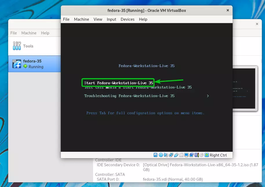 Como instalar Fedora Workstation 35 en VirtualBox 2878_40