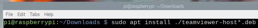 Installéiert TeamViewer op Raspberry Pi 4 2879_11