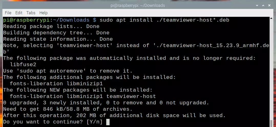 Installéiert TeamViewer op Raspberry Pi 4 2879_12