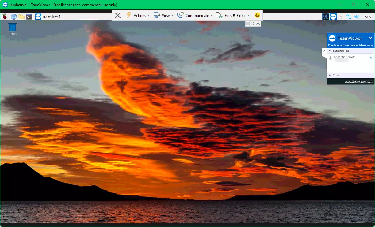 Instalirajte TeamViewer na Raspberry Pi 4 2879_28