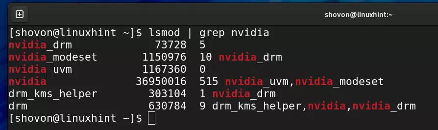 Fedora 35'ка NVIDIA драйверларын урнаштырыгыз 2880_27