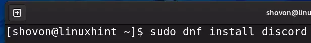 Kif Tinstalla Discord fuq Fedora 35 2881_9