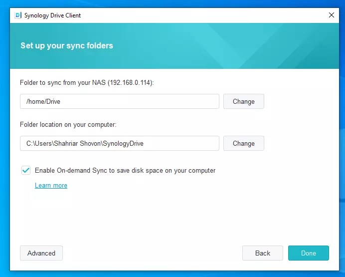 Synology ड्राइभ सर्भर र Synology ड्राइभ क्लाइन्ट कसरी सेट अप गर्ने 2882_38