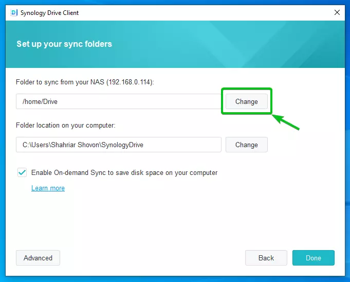 ວິທີການຕັ້ງຄ່າ Synology Drive Server ແລະ Synology Drive Client 2882_39