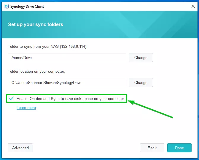 Synology ड्राइभ सर्भर र Synology ड्राइभ क्लाइन्ट कसरी सेट अप गर्ने 2882_50