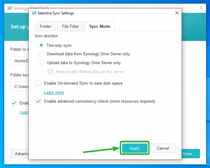 Synology ड्राइभ सर्भर र Synology ड्राइभ क्लाइन्ट कसरी सेट अप गर्ने 2882_61