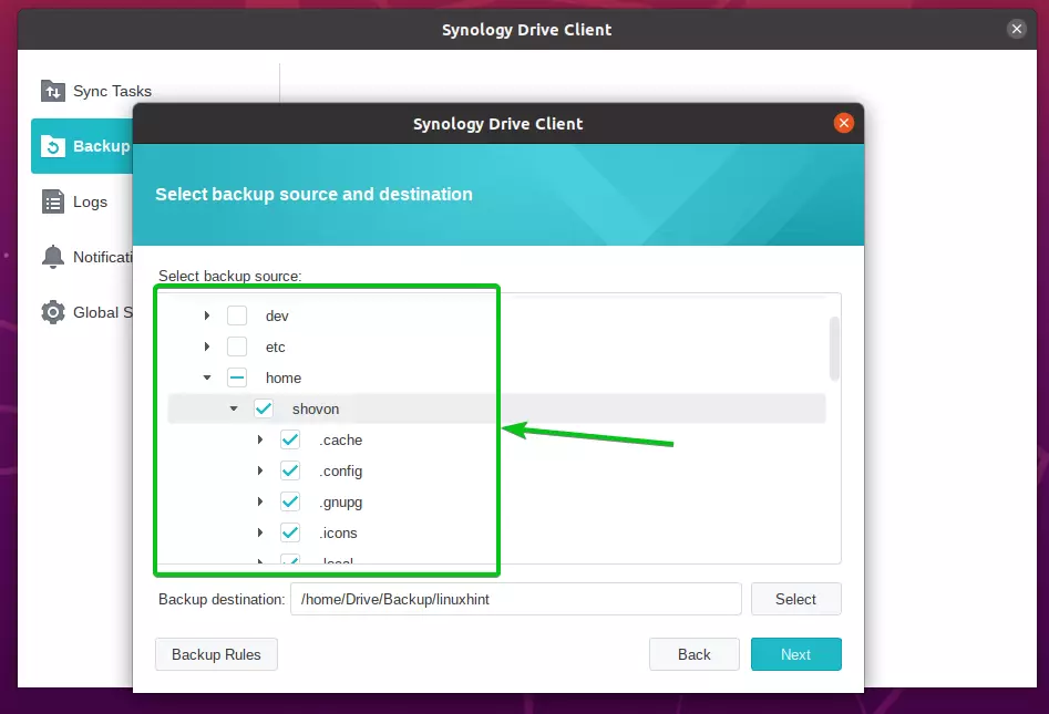 Meriv çawa Pêşkêşkara Synology Drive û Xerîdar Synology Drive saz dike 2882_73