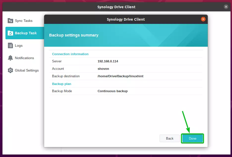 Synology ड्राइभ सर्भर र Synology ड्राइभ क्लाइन्ट कसरी सेट अप गर्ने 2882_85