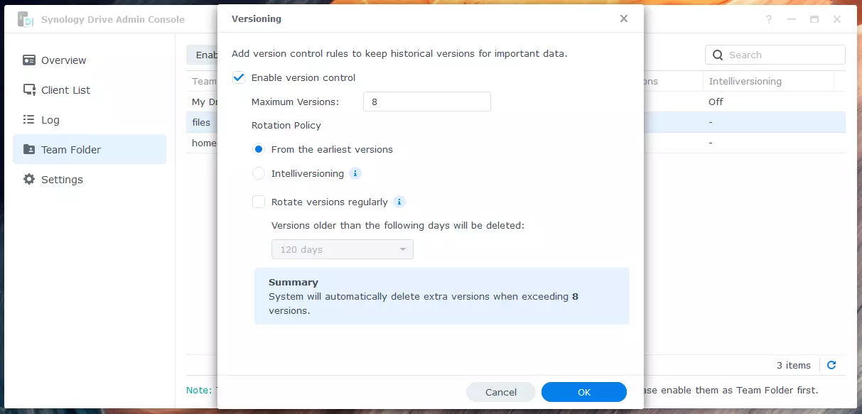 ວິທີການຕັ້ງຄ່າ Synology Drive Server ແລະ Synology Drive Client 2882_98