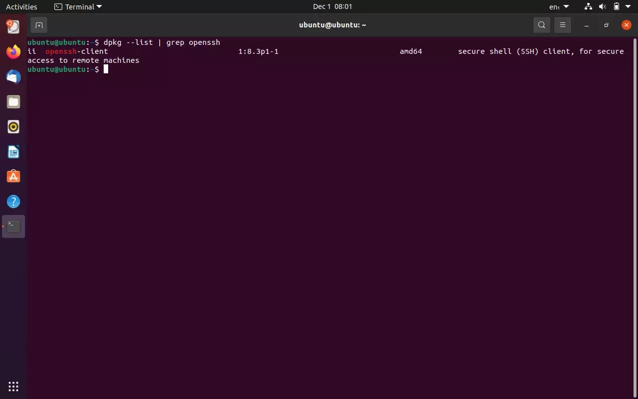 Kry lys van geïnstalleerde pakkette op Ubuntu 20.10 2884_3