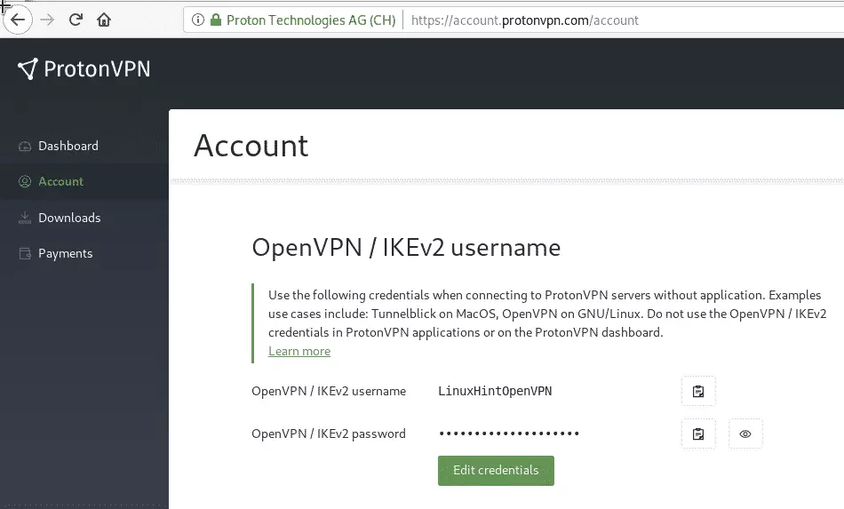 ProtonVPN सह डेबियन वर मोफत गुणवत्ता VPN 2891_11