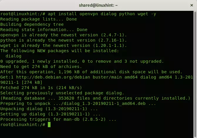 VPN mai inganci kyauta akan Debian tare da ProtonVPN 2891_7