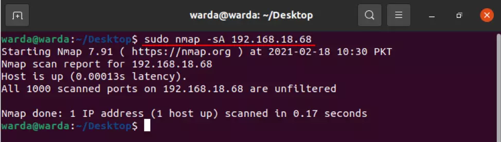 วิธีใช้คำสั่ง Nmap บน Ubuntu 20.04 2900_7