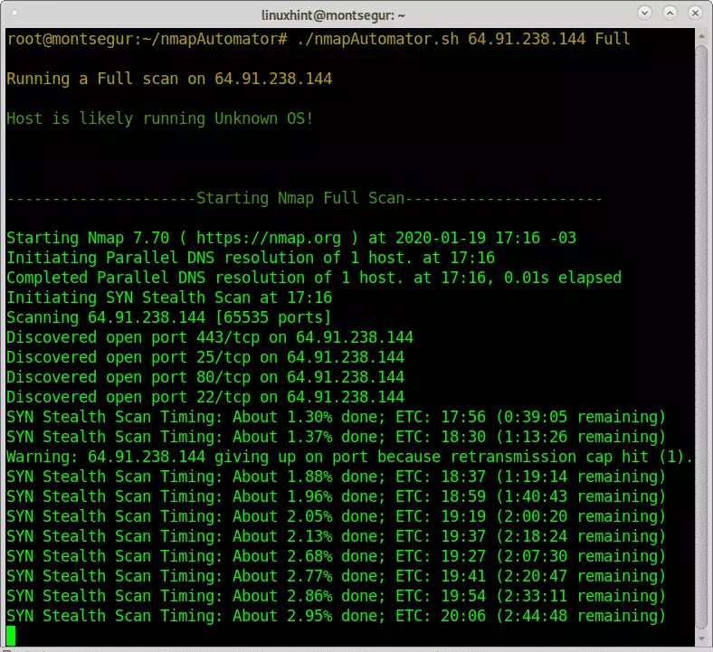 如何使用 Nmap 自動機 2908_33