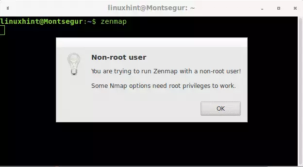 Zenmap (Nmap GUI) instalēšana un izmantošana Ubuntu un Debian 2910_3