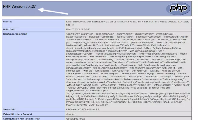 Вырашыце «Памылка: здаецца, што ў вашай інсталяцыі php адсутнічае пашырэнне mysql, якое патрабуецца WordPress». 2918_12