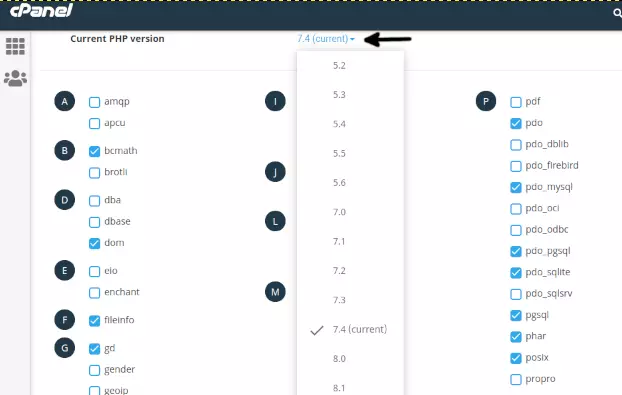 Réitigh “Earráid: Is cosúil go bhfuil an síneadh mysql in easnamh ar do shuiteáil php, atá riachtanach le wordpress.” 2918_3