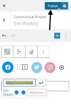 Bagaimana cara menambahkan ikon media sosial ke WordPress 2925_11