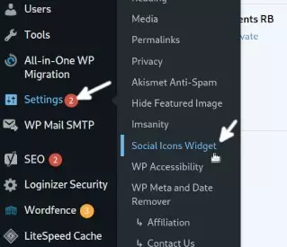 Paano magdagdag ng mga icon ng social media sa WordPress 2925_19