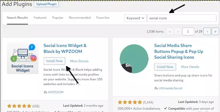 Paano magdagdag ng mga icon ng social media sa WordPress 2925_2