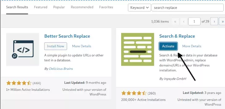 Как сделать поиск и замену в WordPress 2926_3