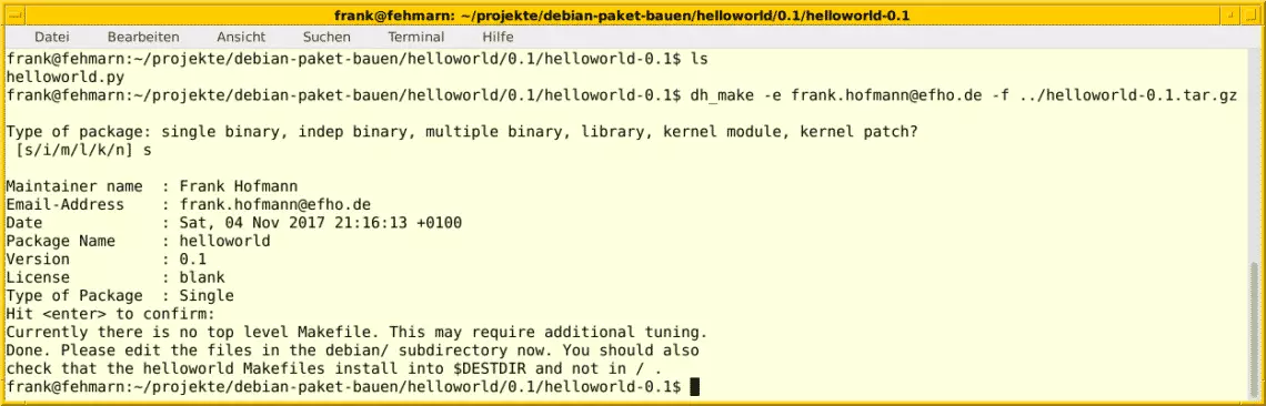 Debian Package Creation HowTo 2938_1