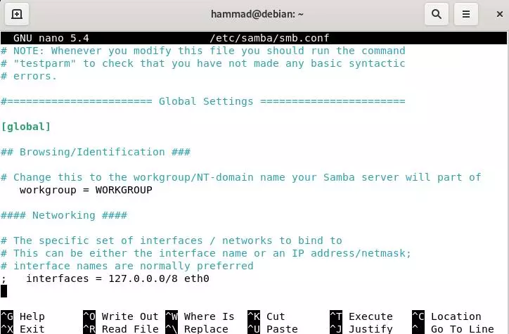 Как настроить Samba в Debian 2943_4