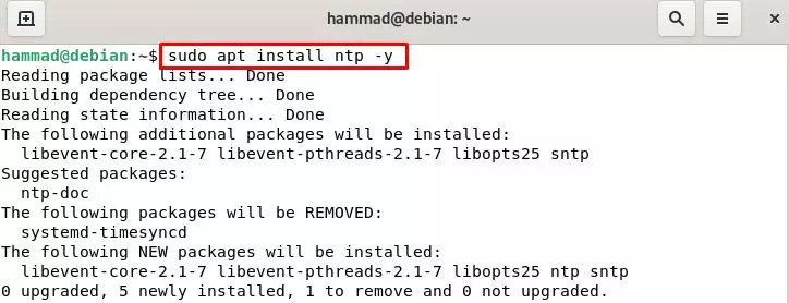 Debian တွင် ကျွန်ုပ်၏ NTP ဆာဗာကို မည်သို့ရှာရမည်နည်း။ 2944_2